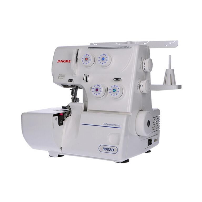 Maquina Doméstica Overlock Janome 8002D – Maqui-Star